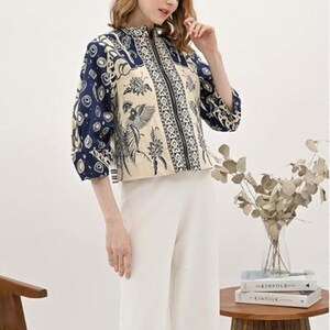 ORIENTAL JACKET Vintage Batik From Indonesian Traditional Culture ...