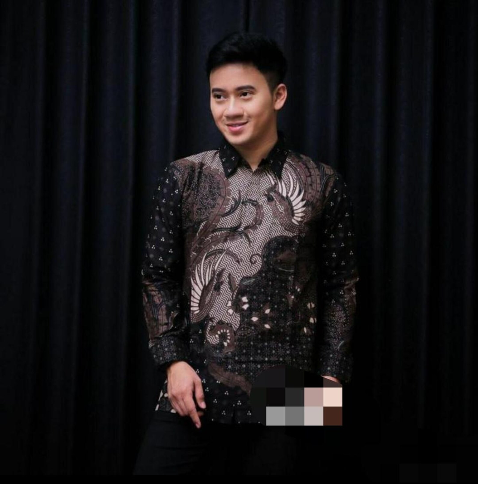 LONG SLEEVES SHIRT Design B Vintage Batik From Indonesian Traditional ...