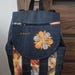 Upcycled Denim Backpack - Etsy