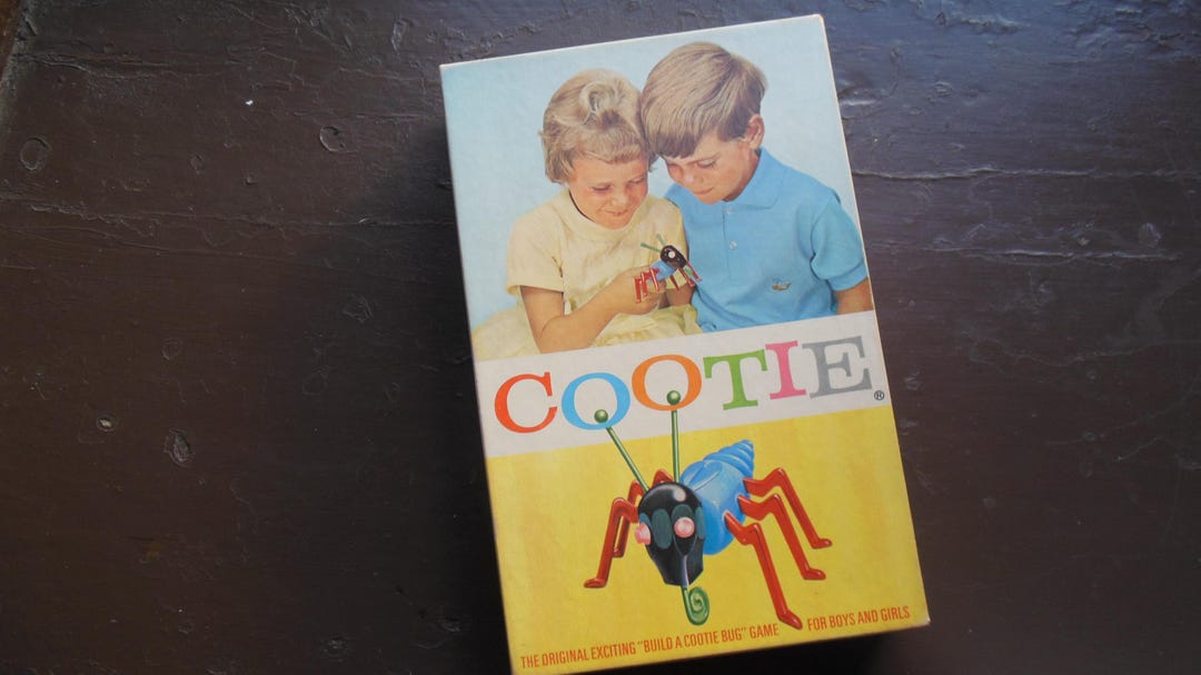 Vintage Cootie Game, Complete, Boxed 2nd Edition - Etsy