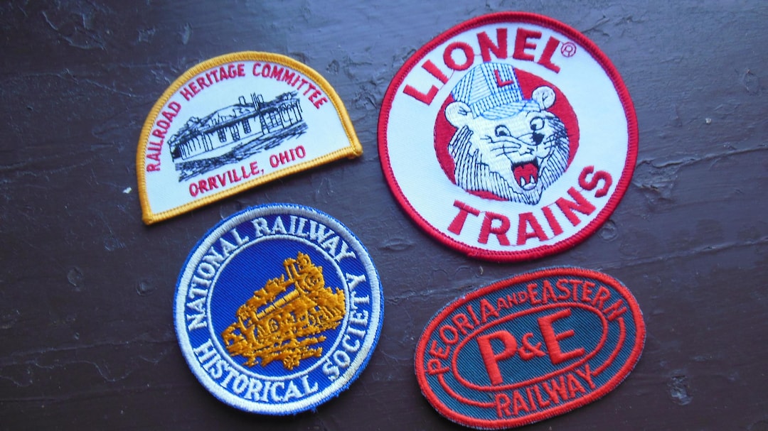 Vintage Railroad Patches 4, Instant Collection, Free Shipping - Etsy