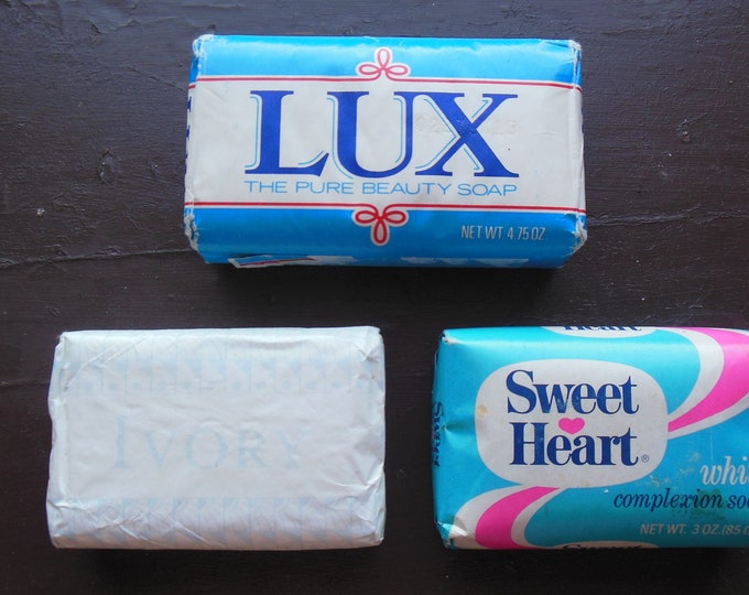Vintage Bar Soap Collection of 3 Bars, Retired Brands - Etsy