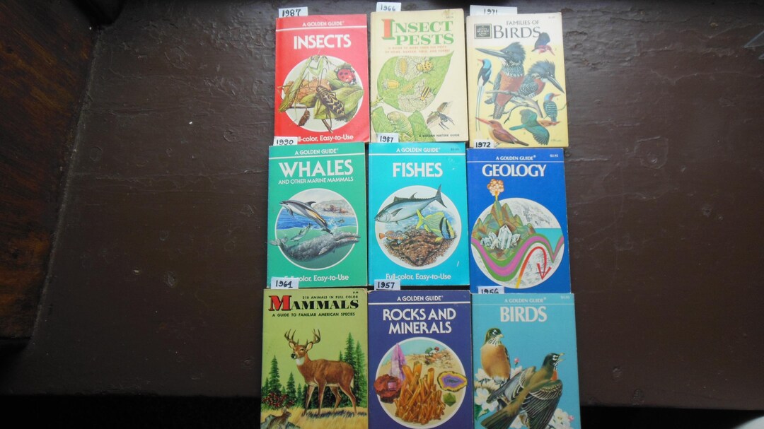 Golden Guide Books, Various Topics, Your Choice - Etsy