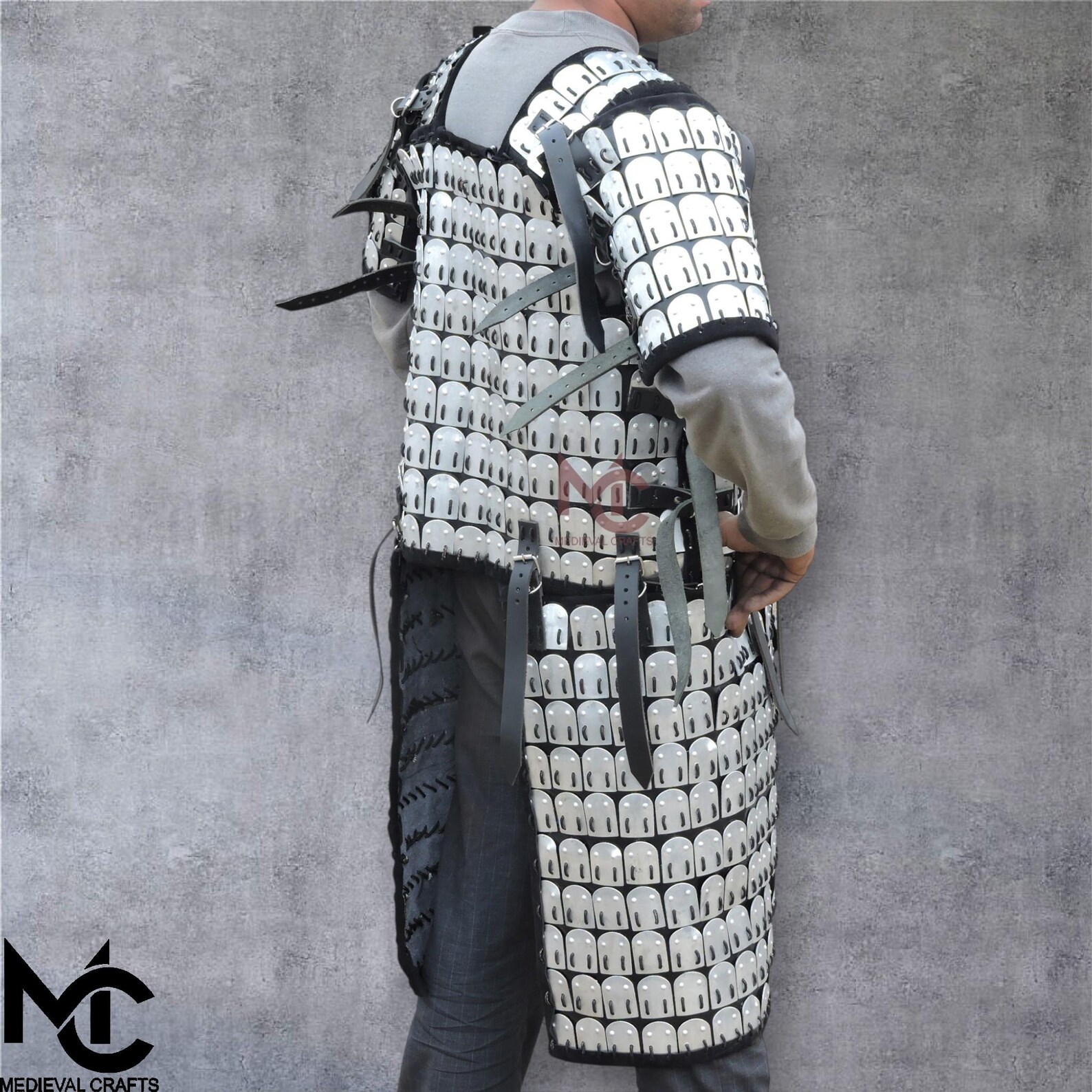 Lamellar Armour With Tassets – U-shape Plate Metal or Leather Medieval ...