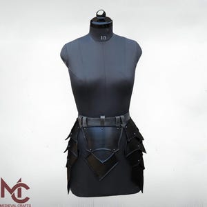 Medieval Steel Tasset Belt Armor: LARP Thigh Guard, Renaissance Costume ...
