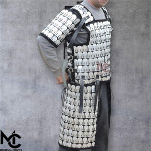 Lamellar Armour With Tassets – U-shape Plate Metal or Leather Medieval ...