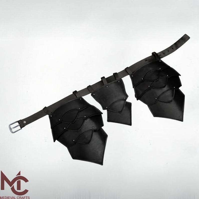 Medieval Steel Tasset Belt Armor: LARP Thigh Guard, Renaissance Costume ...