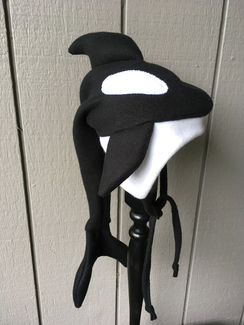 Orca Whale Hat Killer Whale Hat Fleece Hat Kids Hat Adult | Etsy