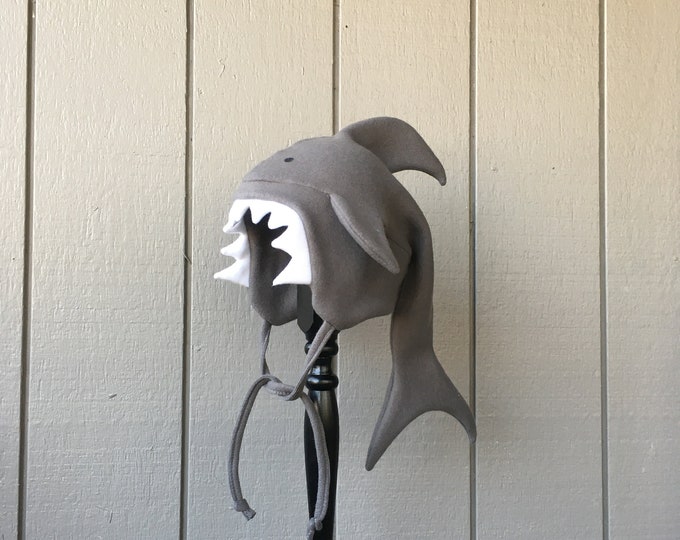 Fleece Fish Hat - Etsy