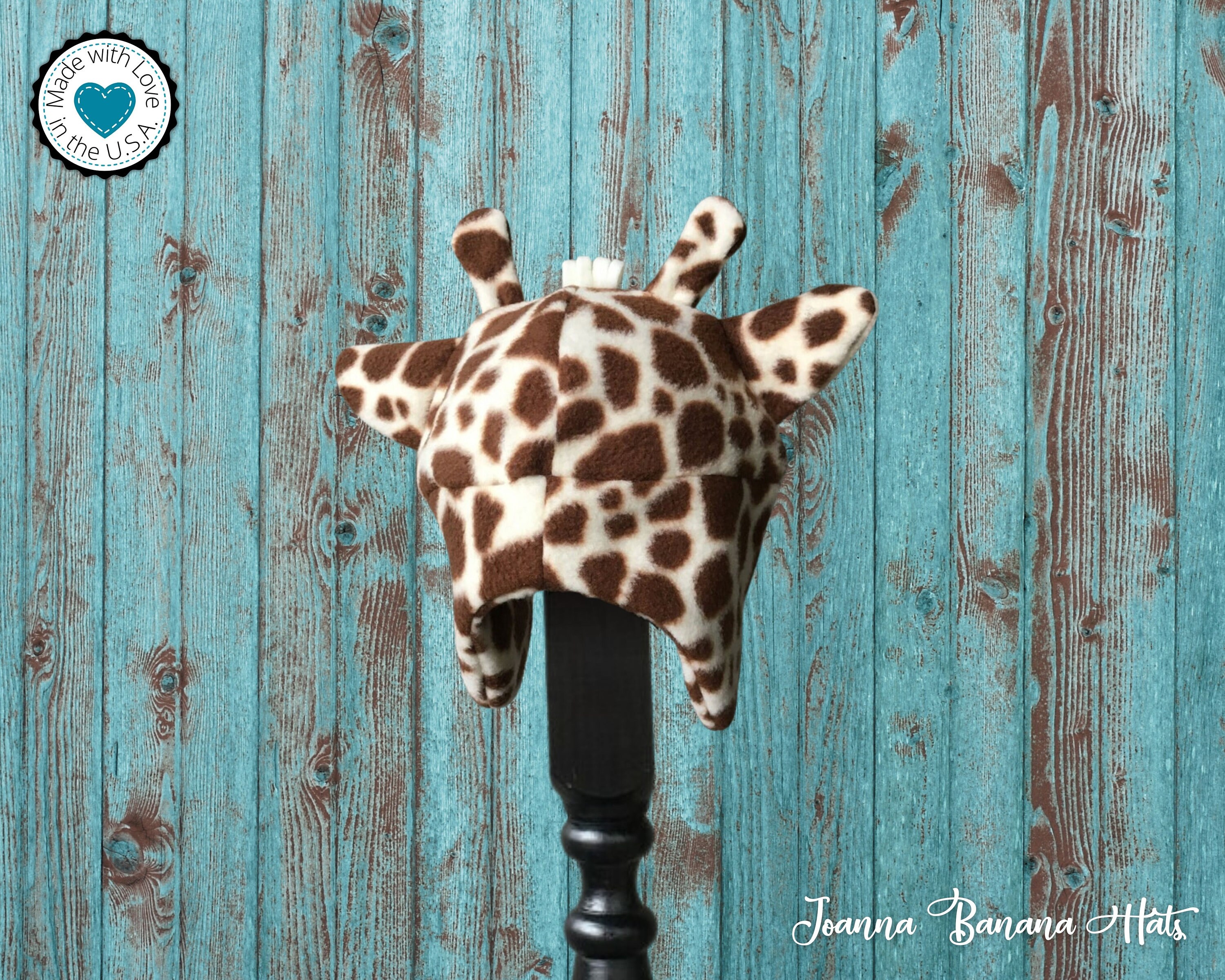 Giraffe Fleece Hat - Etsy