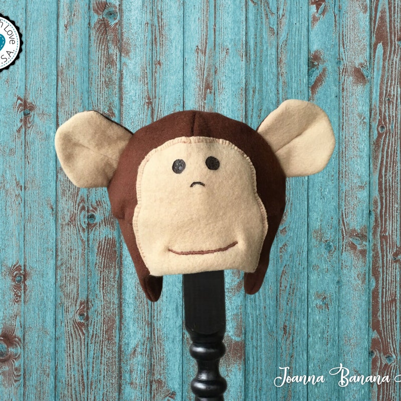 Monkey Hat - Etsy