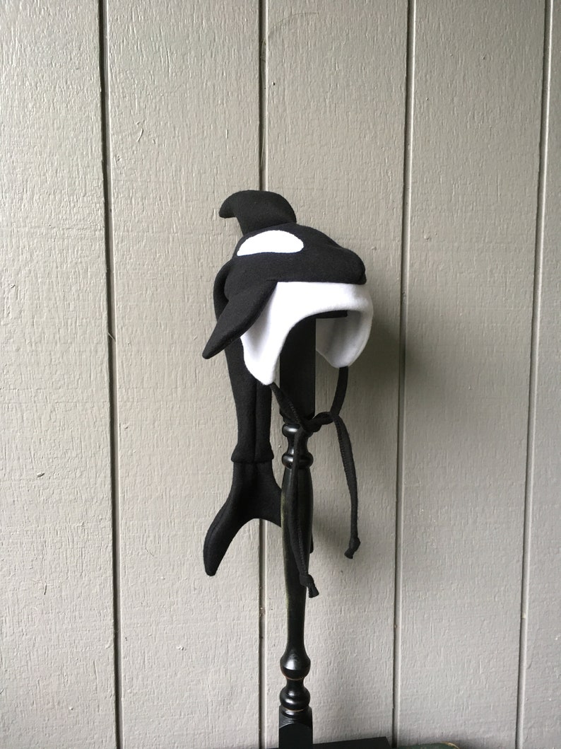 Orca Whale Hat Killer Whale Hat Fleece Hat Kids Hat Adult | Etsy