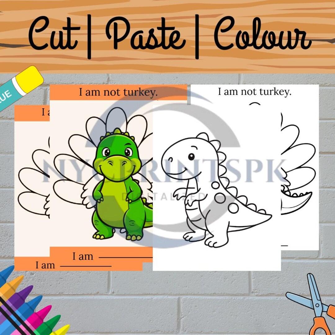 Turkey Disguise Project | Dino & Video Game Costumes (digital Download ...