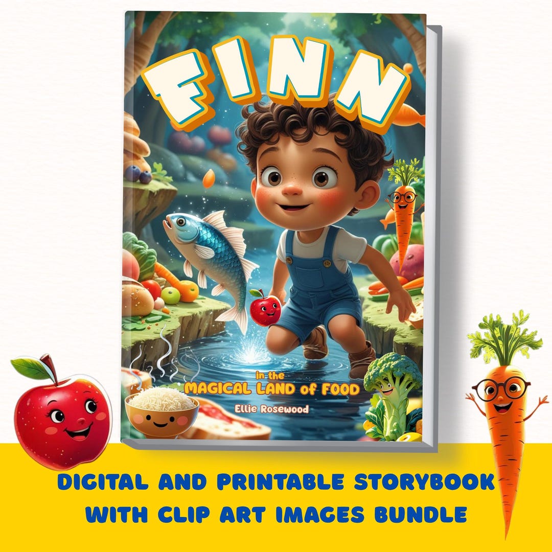 Picky Eater Storybook & Food Clipart Bundle: Preschool Nutrition ...