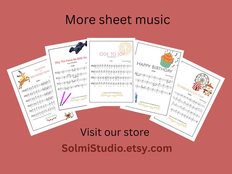 Danny Boy | Easy Cello Sheet Music | Digital Download Printable PDF - Etsy