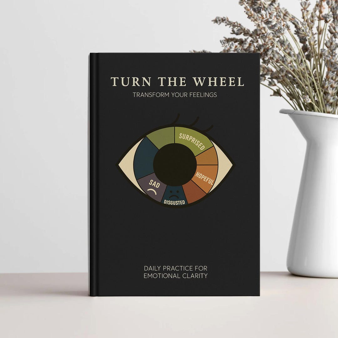 Feelings Wheel Guided Journal: Emotional Clarity & Daily Reflection ...