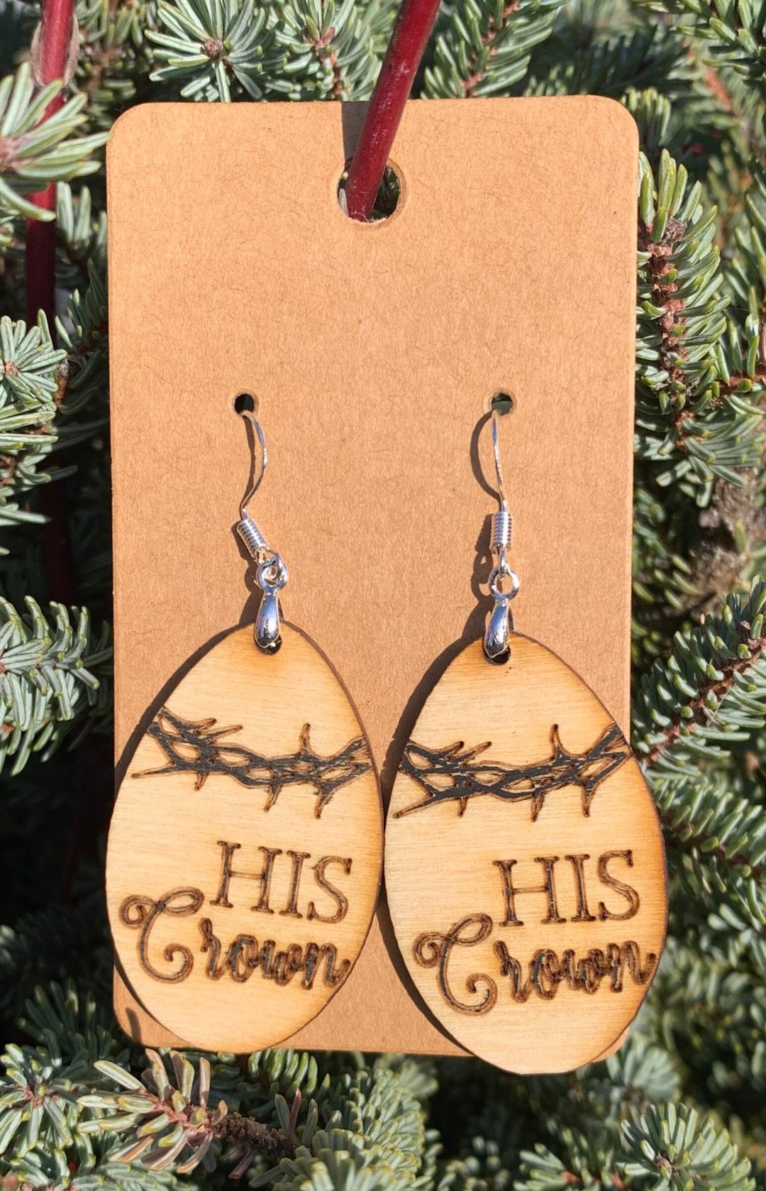 Jesus Crown Earrings - Etsy