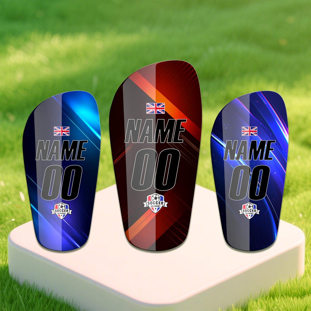 Custom Football Shin Guards: Impact-resistant Protective Gear - Etsy
