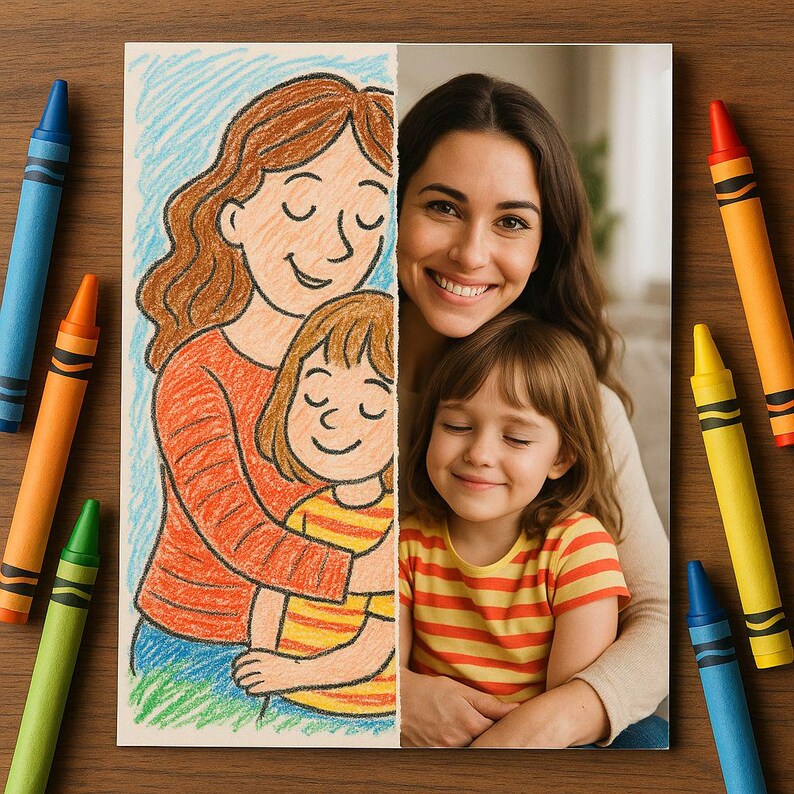 Printable Family Coloring Book - Memory-themed-pages for All Ages ...