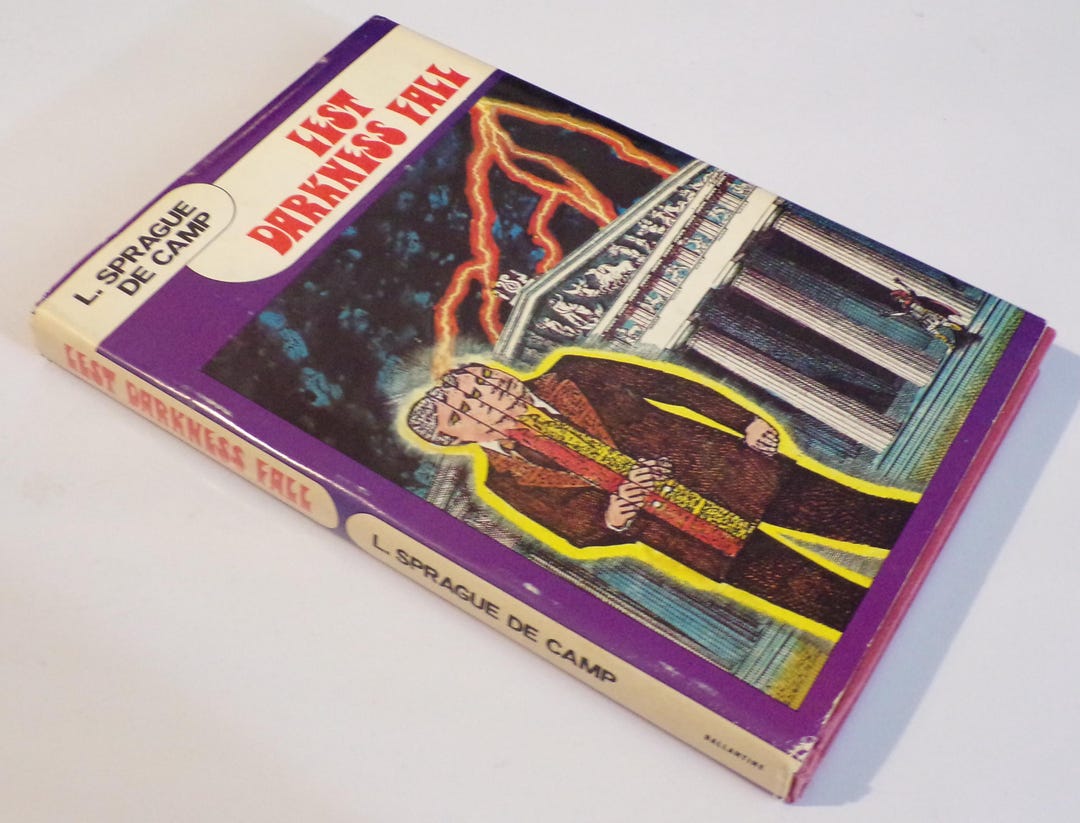 Lest Darkness Fall by L. Sprague De Camp, Hardback - Etsy