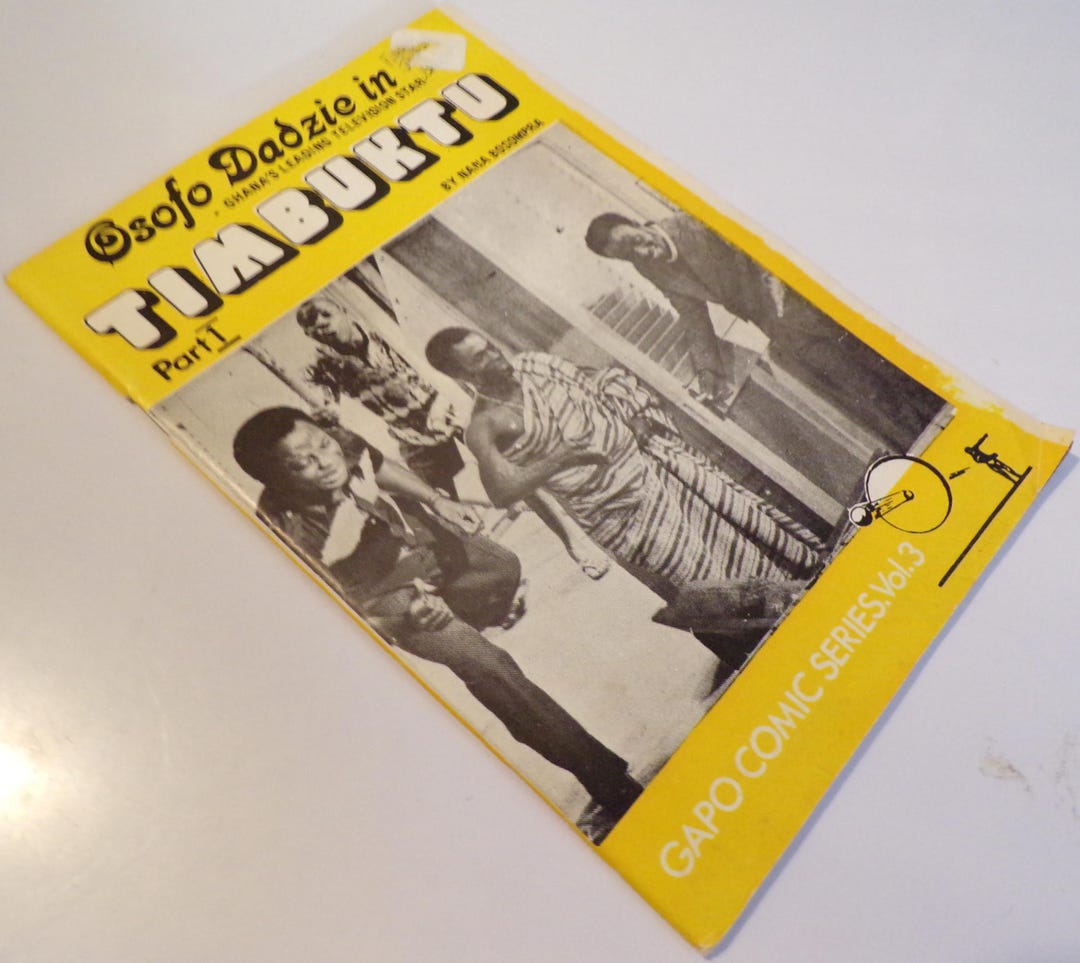 Osofo Dadzie in Timbuktu Photo Comic Part 1 - Etsy