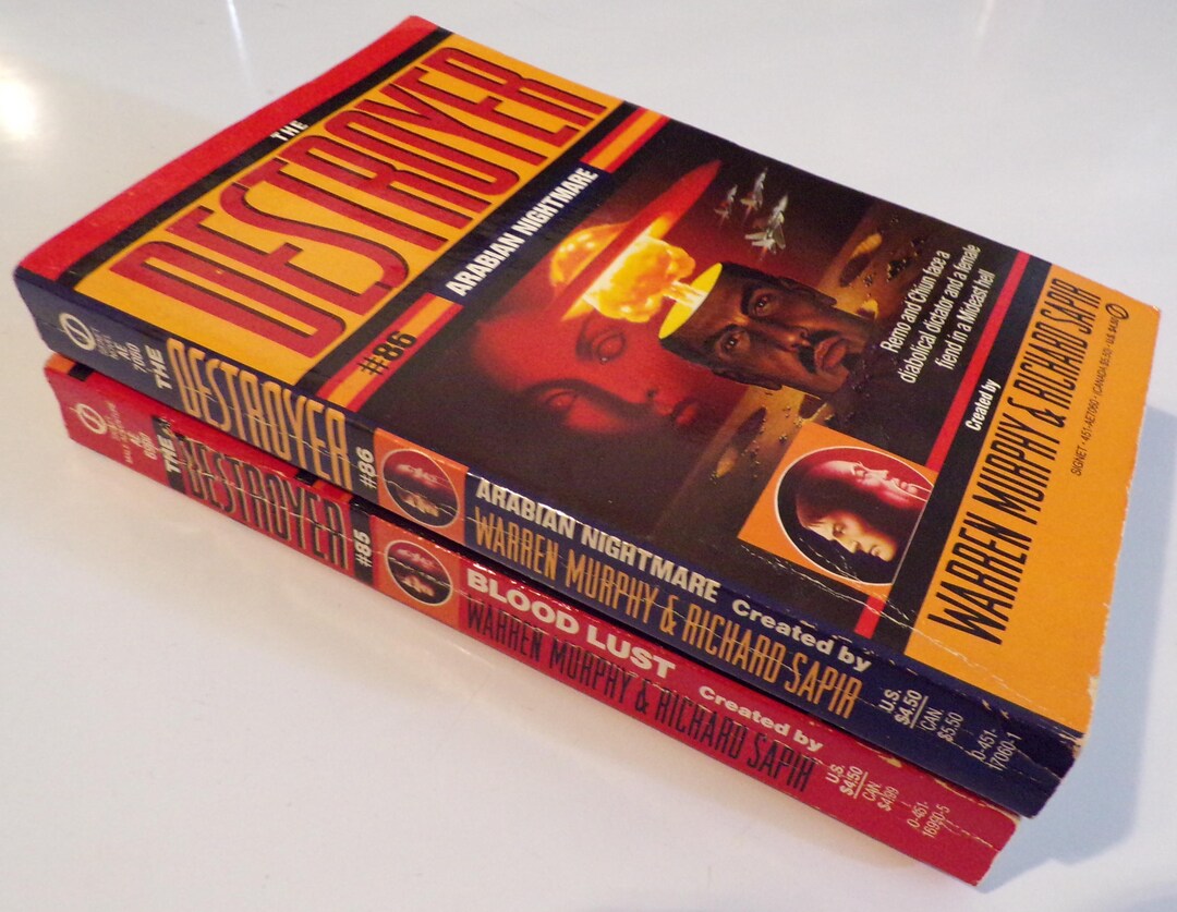 The Destroyer 85 & 86 Created by Warren Murphy and Richard Sapir, First ...