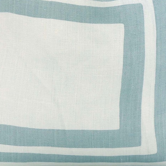 Large Open Boxes Mineral Blue 4x4 Fabric Sample | Etsy