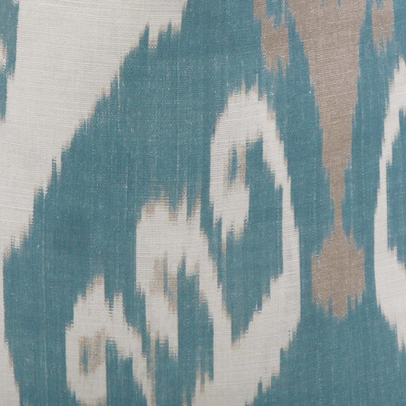 Blue Ikat Wallpaper - Etsy