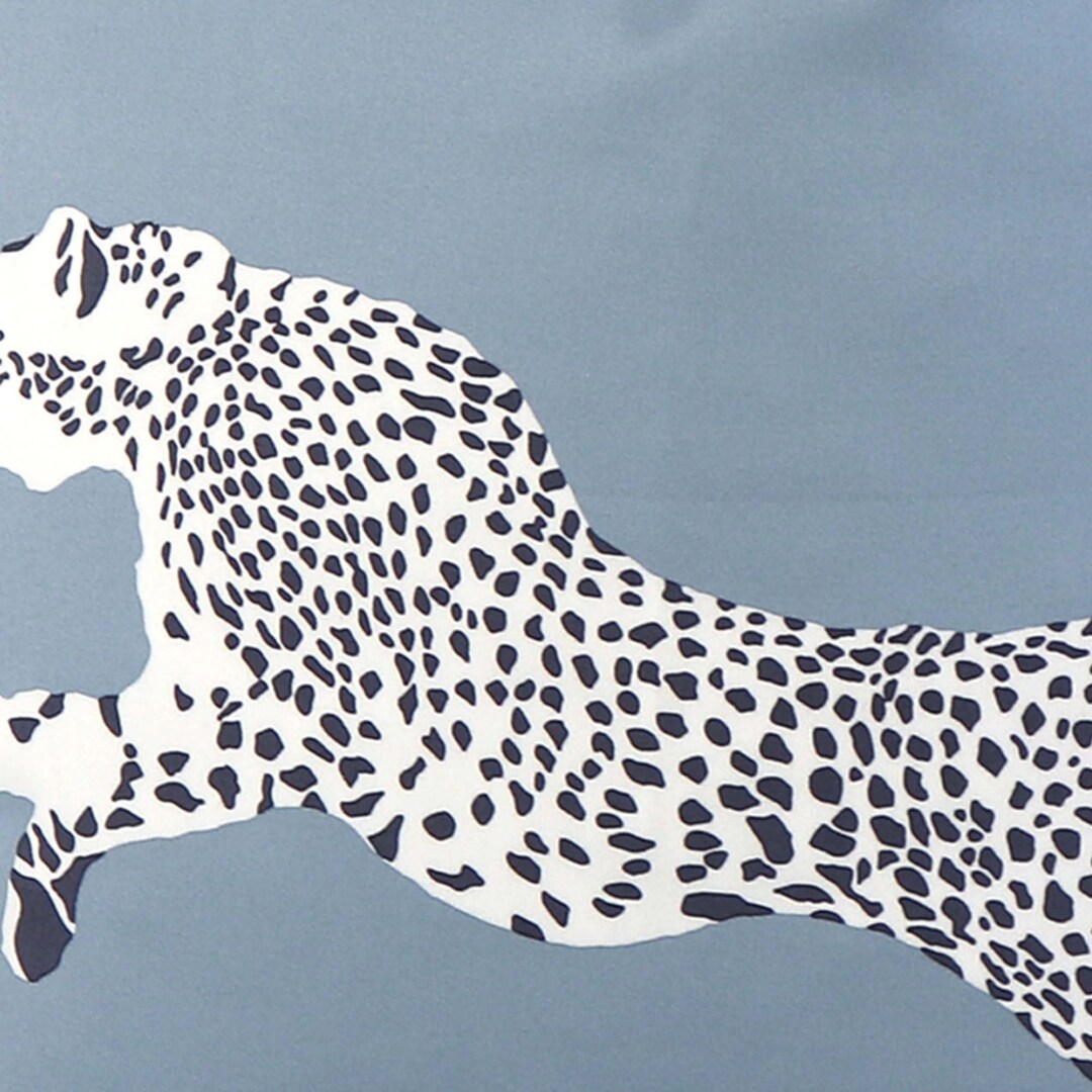 Leaping Cheetah Cloud Nine | 4x4" Fabric Sample - Etsy