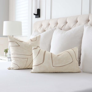Kelly Wearstler Graffito Parchment Pillow Cover With Zipper, Modern ...