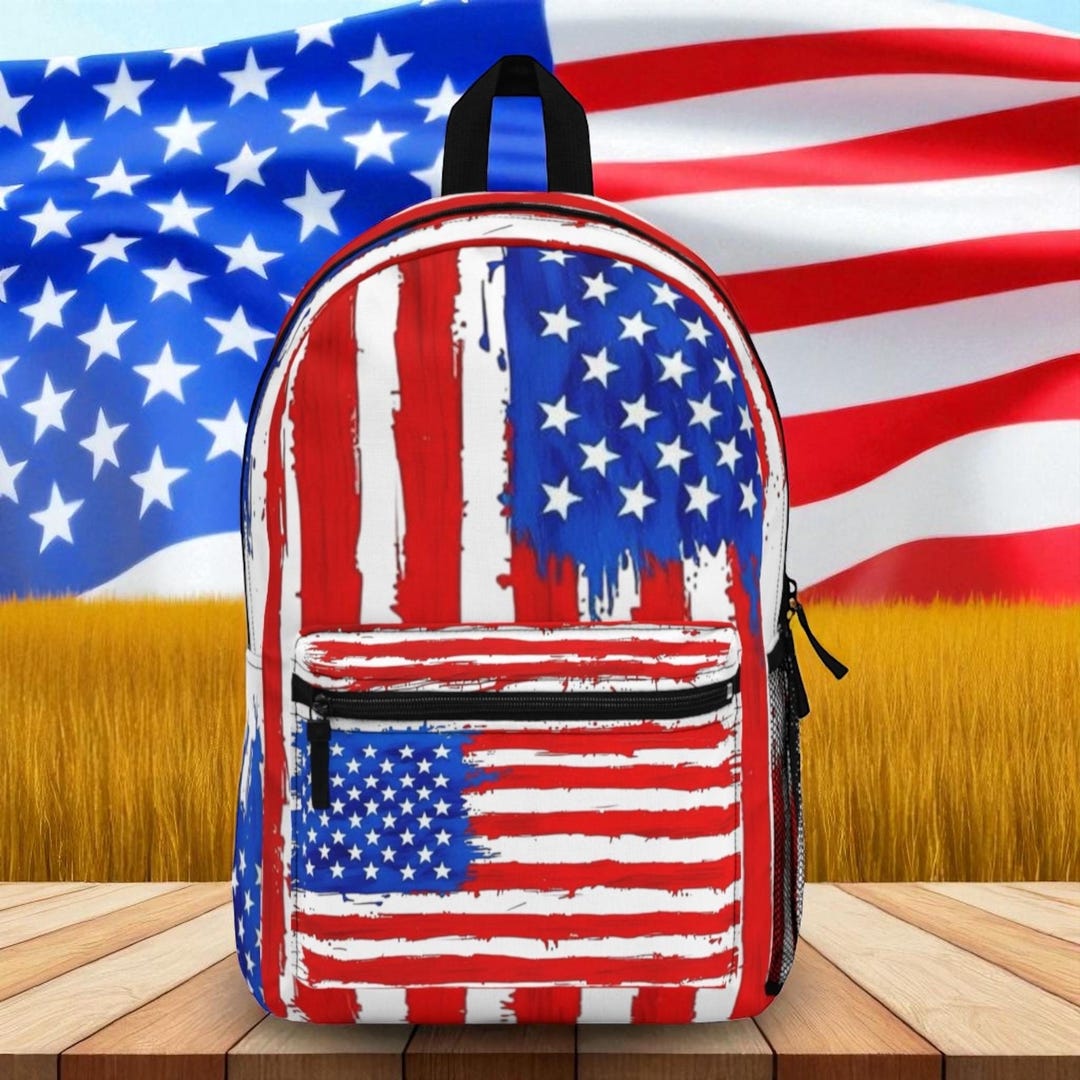 Patriotic Backpack for Events - Etsy