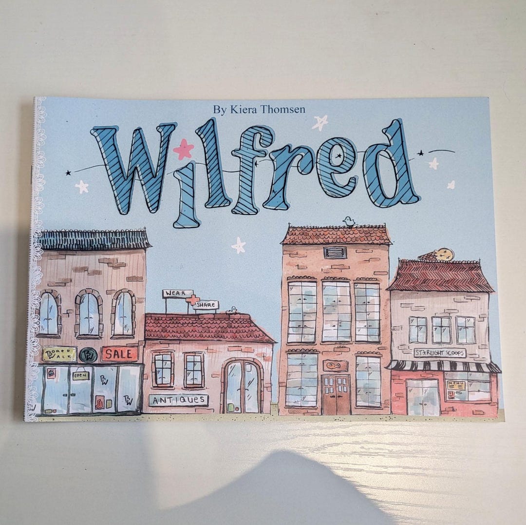 Wilfred - Illustrated Picture Book - Etsy UK