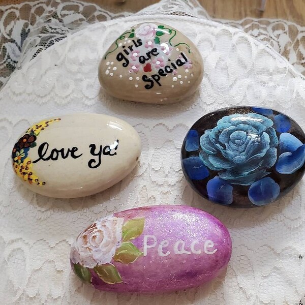 Inspirational Rocks - Etsy
