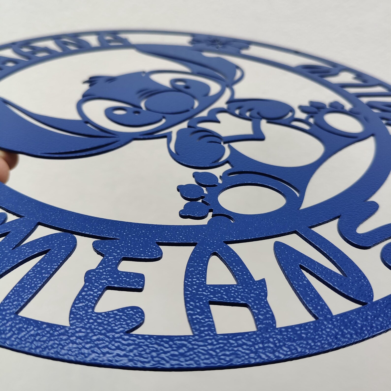 Ohana Means Family Metal Sign Cute Baby Room Wall Decor Hawaiian Theme ...