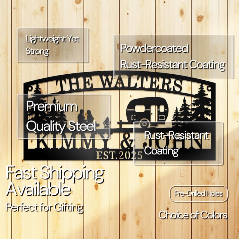 Personalized Farm Metal Sign Custom Ranch Name Outdoor Entry Way Decor ...