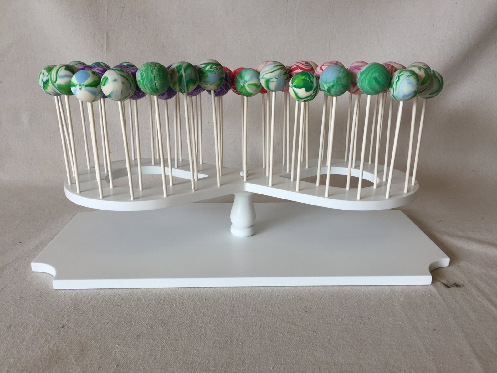 Custom Made Smaller Infinity Symbol Cake Pop Stand. Holds 54 - Etsy
