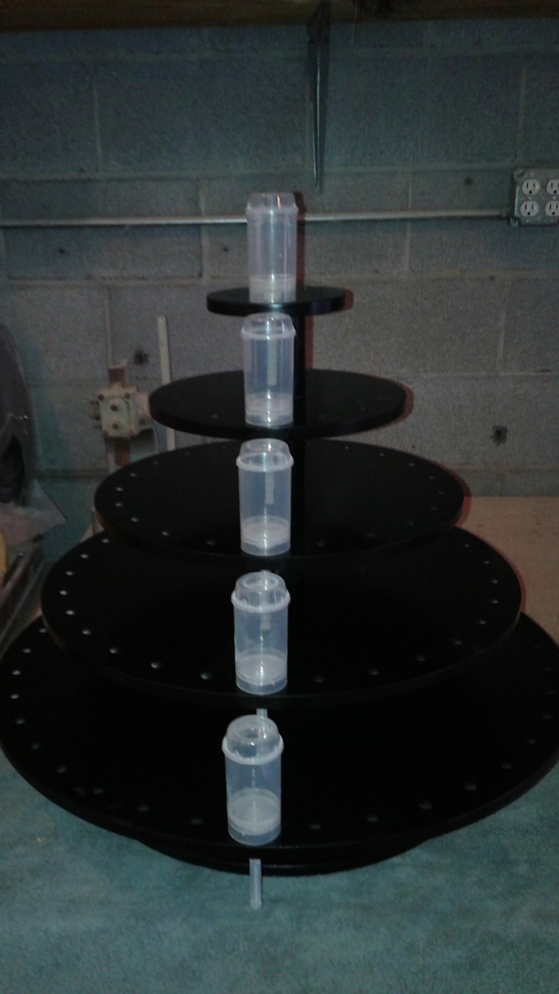 5 Tier Round Stand for Push Pops. Painted Version. Holds 104 - Etsy