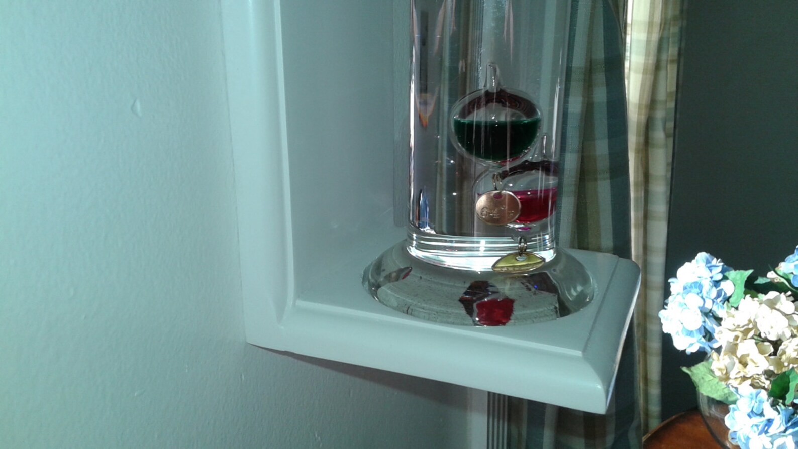 Galileo Thermometer Wall Shelf. 24 Tall. Custom Sizes - Etsy