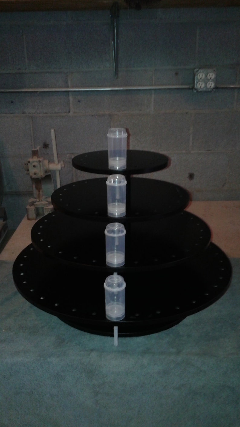 4 Tier Round Stand for Push Pops. Painted Version. Holds 68 - Etsy