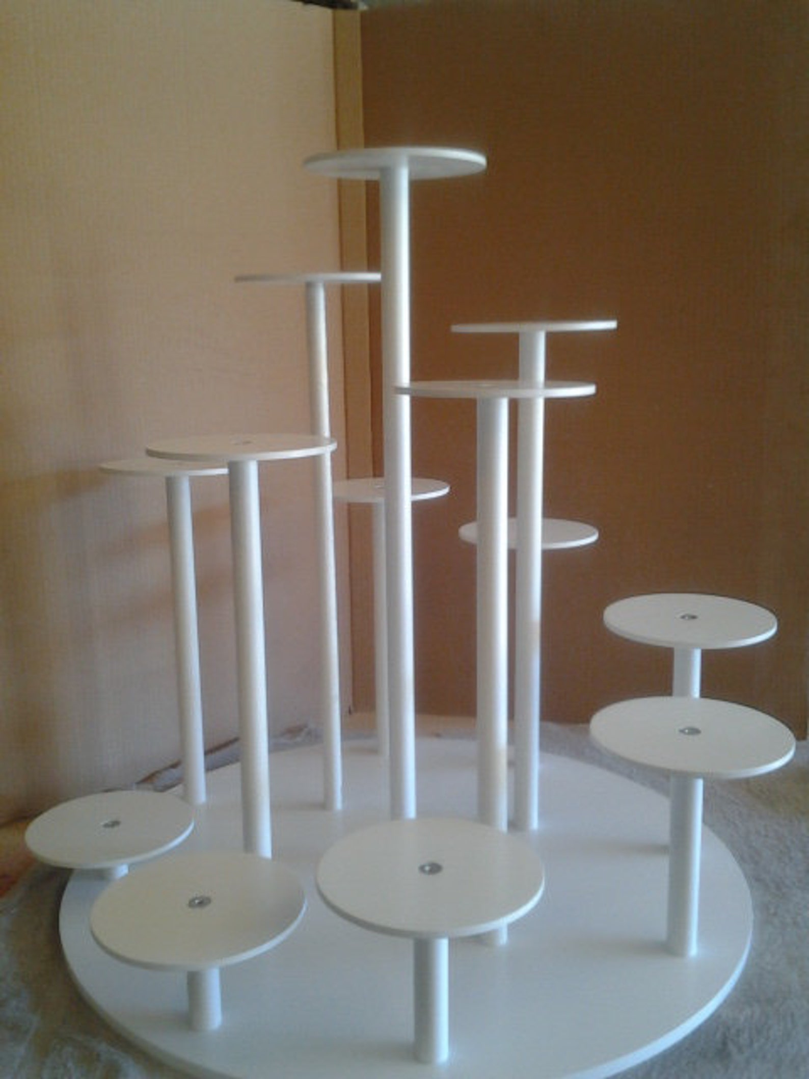 Custom Made Cake Stand for Individual Cakes. Spiraling | Etsy