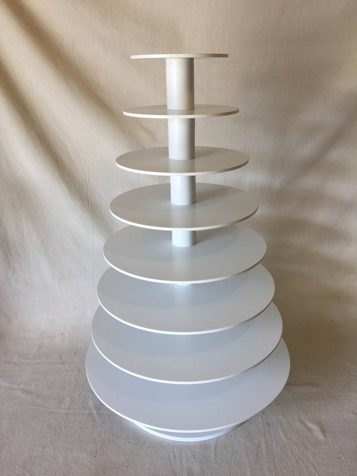 8 Tier Custom Made Large Round Cupcake Stand. Holds up to 212 - Etsy