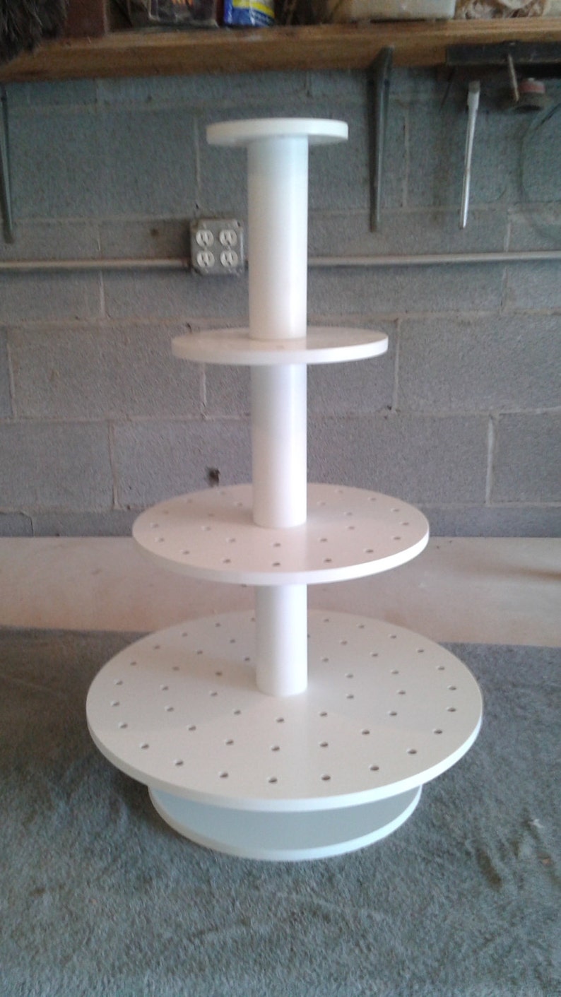 4 Tier Round Push Pops Stand. Will Hold 93 Push Pops. - Etsy