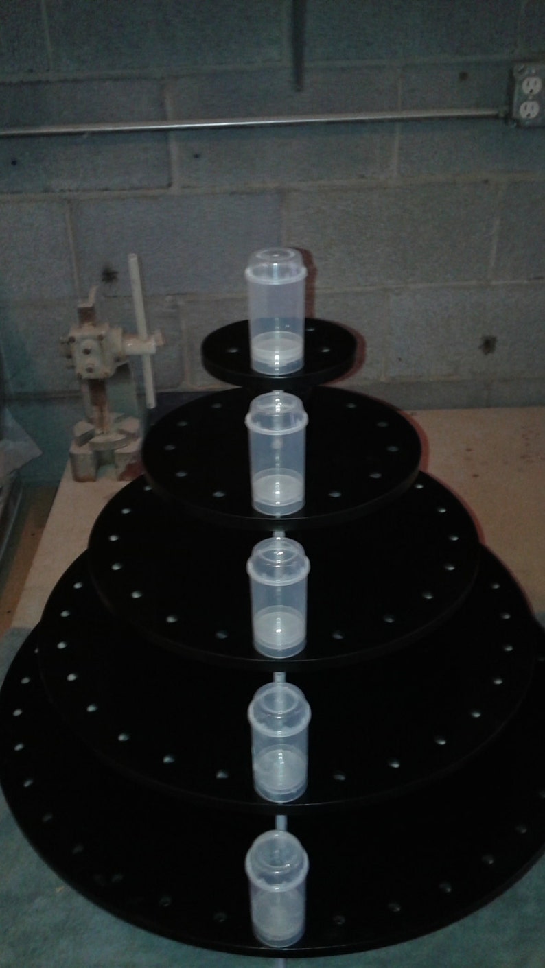 5 Tier Round Stand for Push Pops. Painted Version. Holds 104 - Etsy