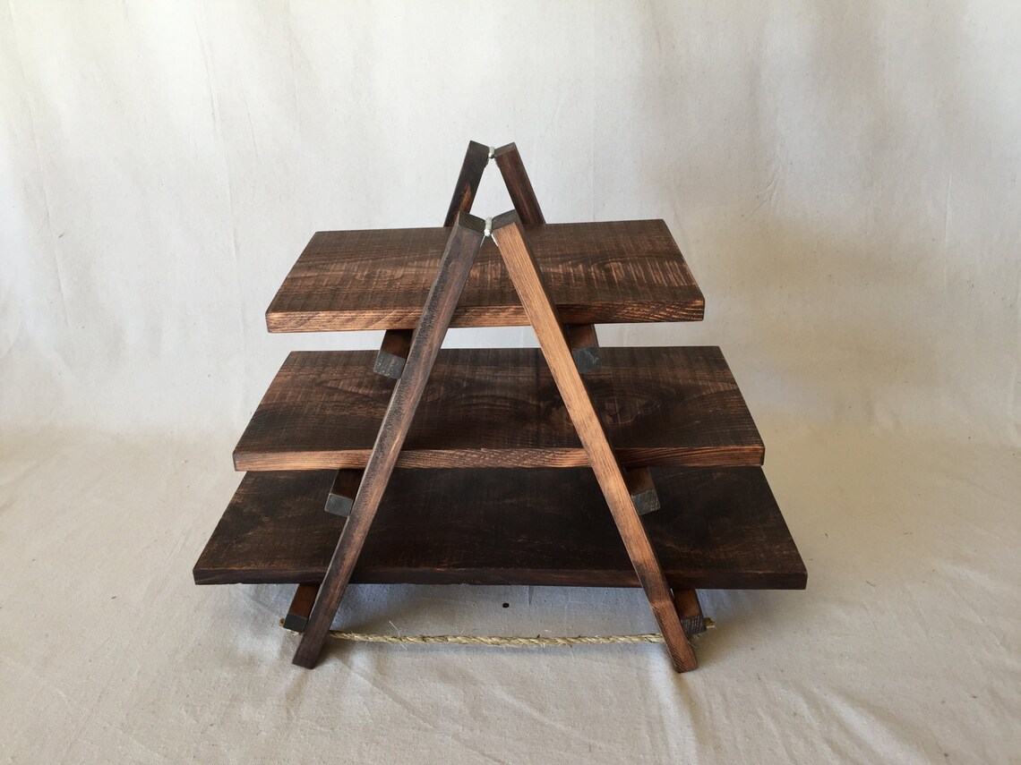 Custom Made Small Rustic A Frame Dessert Stand. Use for - Etsy