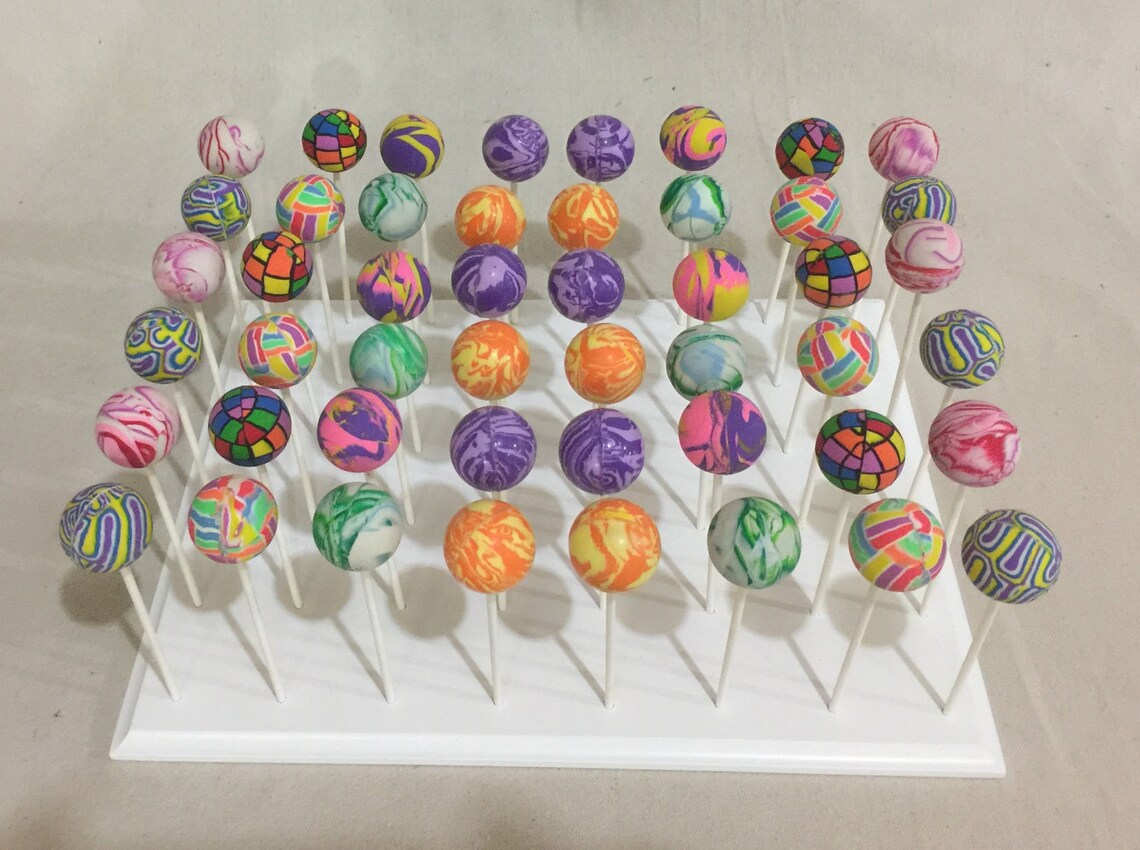 48 Count Cake Pop Stand. Custom Sizes and Shapes Available. - Etsy