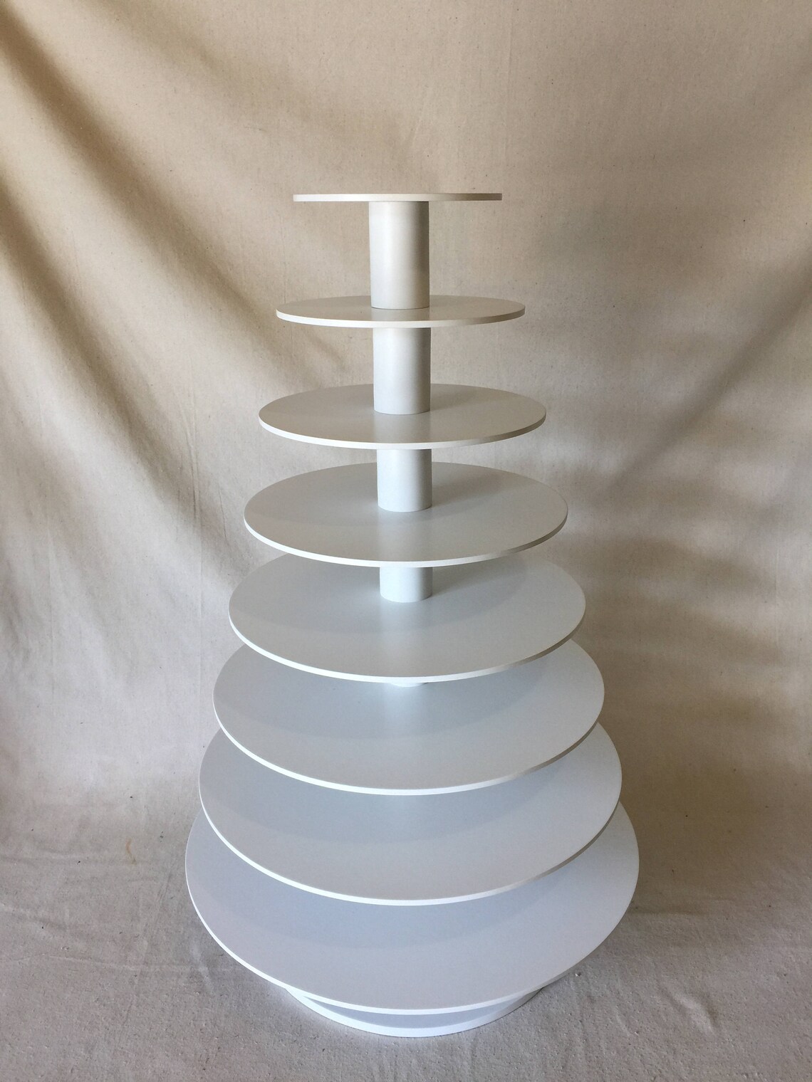 8 Tier Custom Made Large Round Cupcake Stand. Holds up to 212 - Etsy