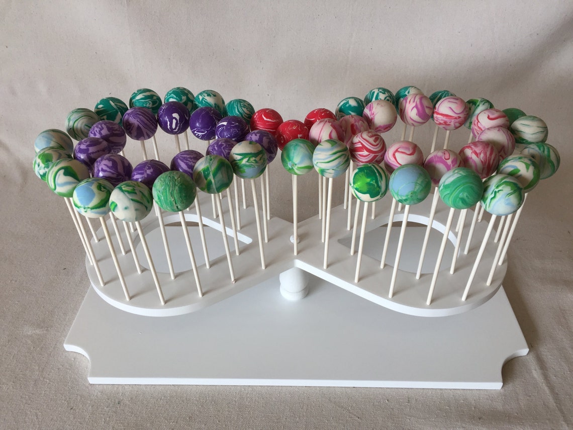 Custom Made Smaller Infinity Symbol Cake Pop Stand. Holds 54 | Etsy