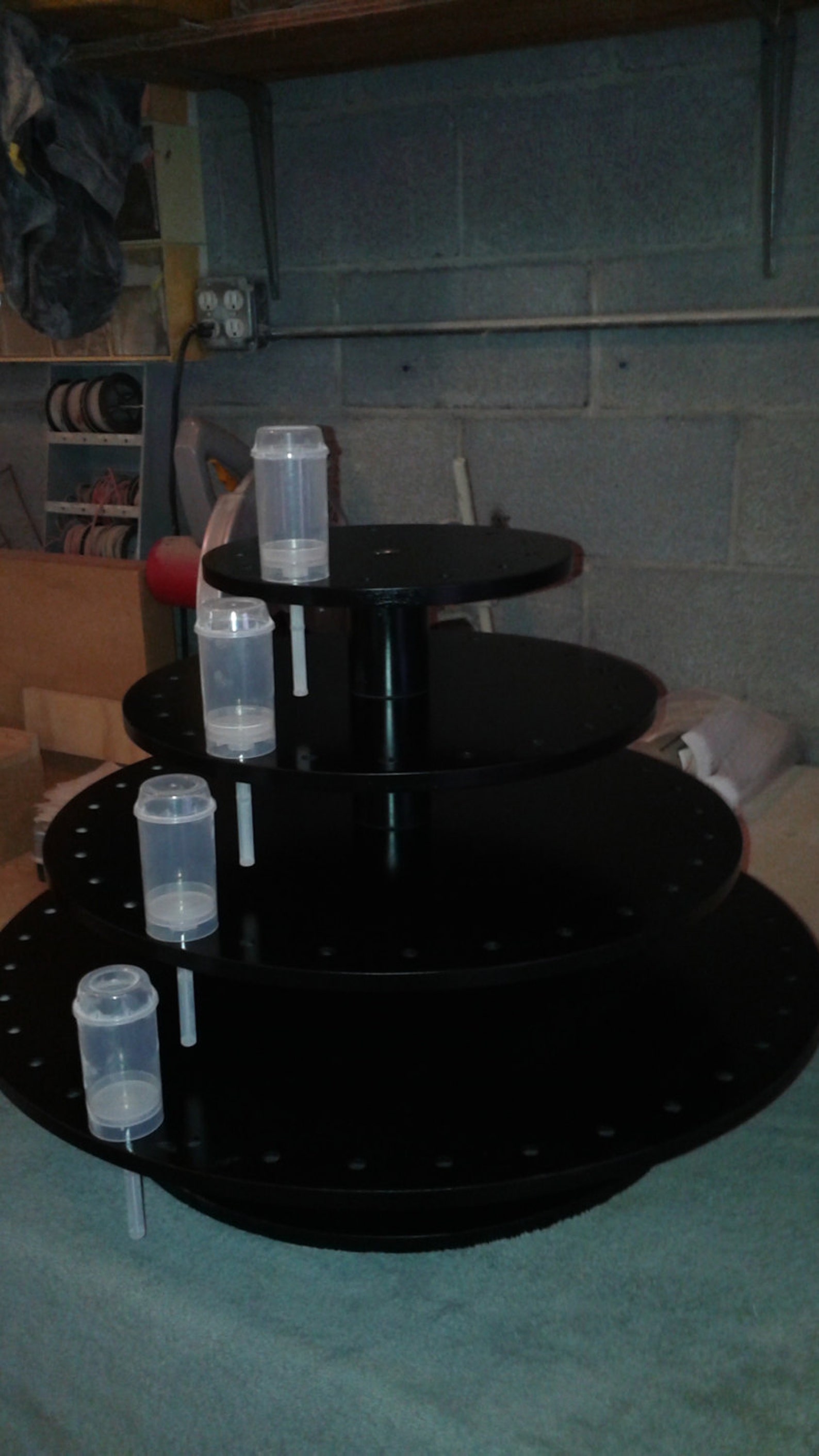 4 Tier Round Stand for Push Pops. Painted Version. Holds 68 - Etsy