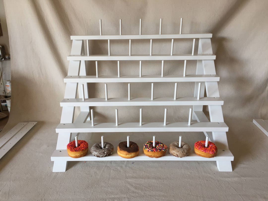 Custom Painted Donut Stand. Can Be Adapted to Fit Cake Pops or Push ...