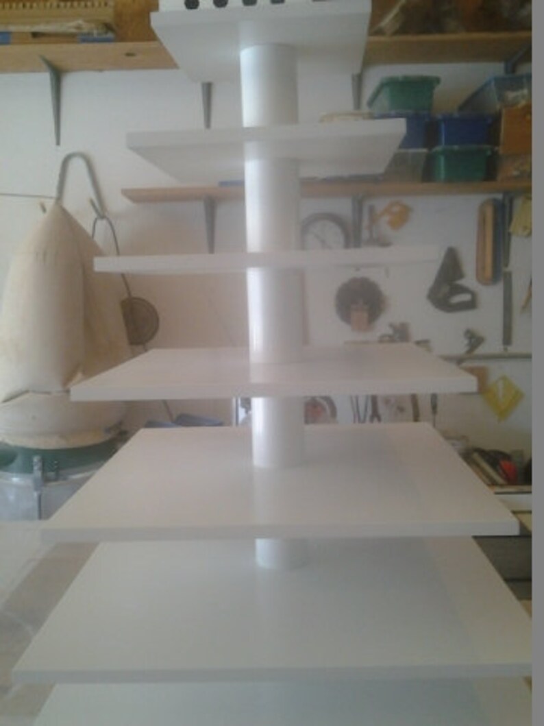 8 Tier Large Square Custom Made Cupcake Stand With 1/2 - Etsy